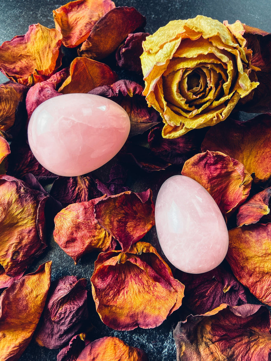 Self Love - Namaste's Pick Yoni Egg - Rose Quartz - Medium – Cultus ...